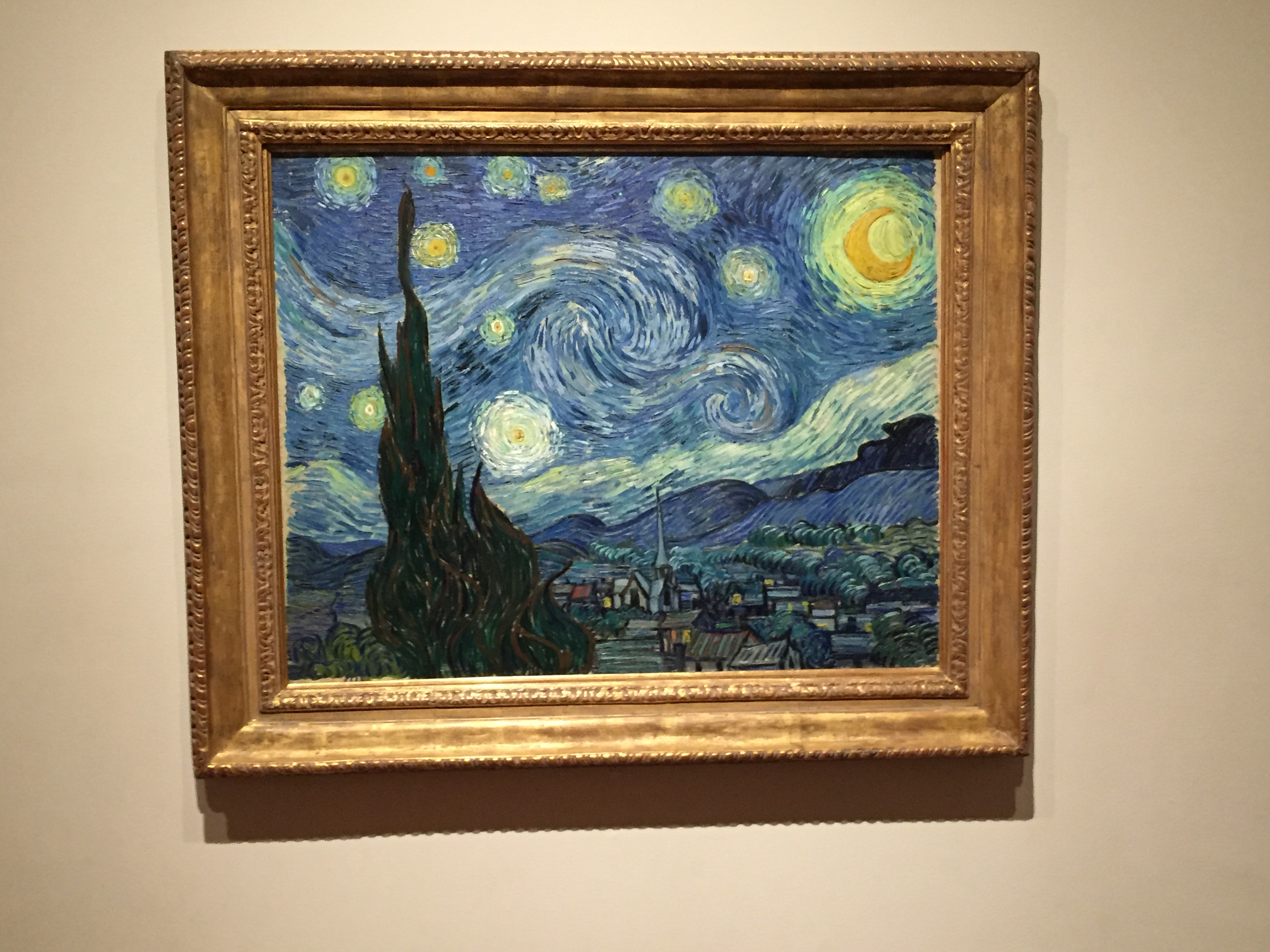 Starry Night in person – Ted Macaluso – Author
